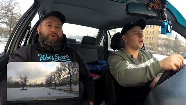 ВОЖДЕНИЕ НА ПЛОЩАДКЕ #1 | Разворот, змейка и параллельная парковка