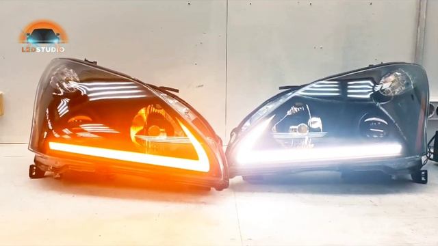 Lexus RX 330 светодиодные тюнинг фары