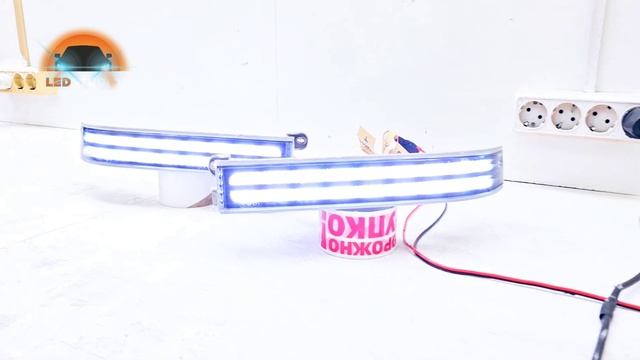 Toyota Supra DRL с бегущим поворотом