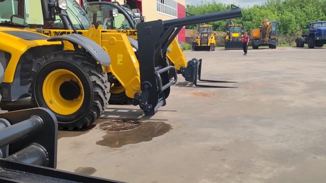 Обзор навесного оборудования для телескопических погрузчиков XCMG от завода "Борус"