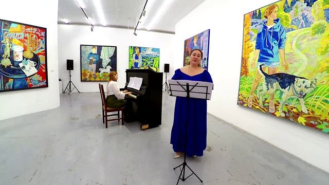 Г. Свиридов Три романса из поэмы "Петербург" Исп. Елена Исаева (меццо-сопрано) и Евгения Кудоя (форт