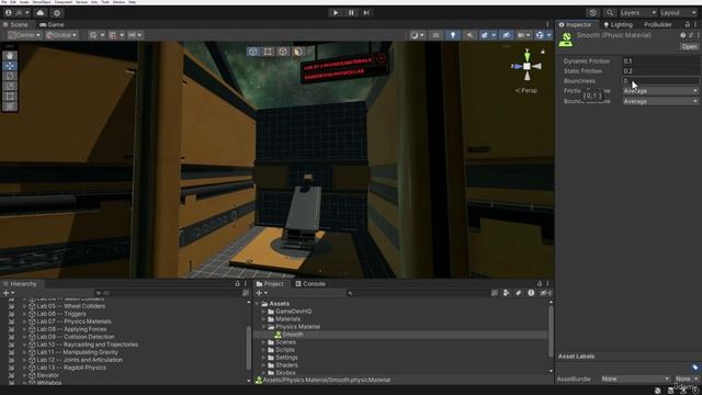 21 -Creating Physic Materials