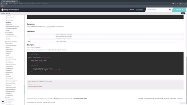 23 -Applying Forces to Rigidbodies