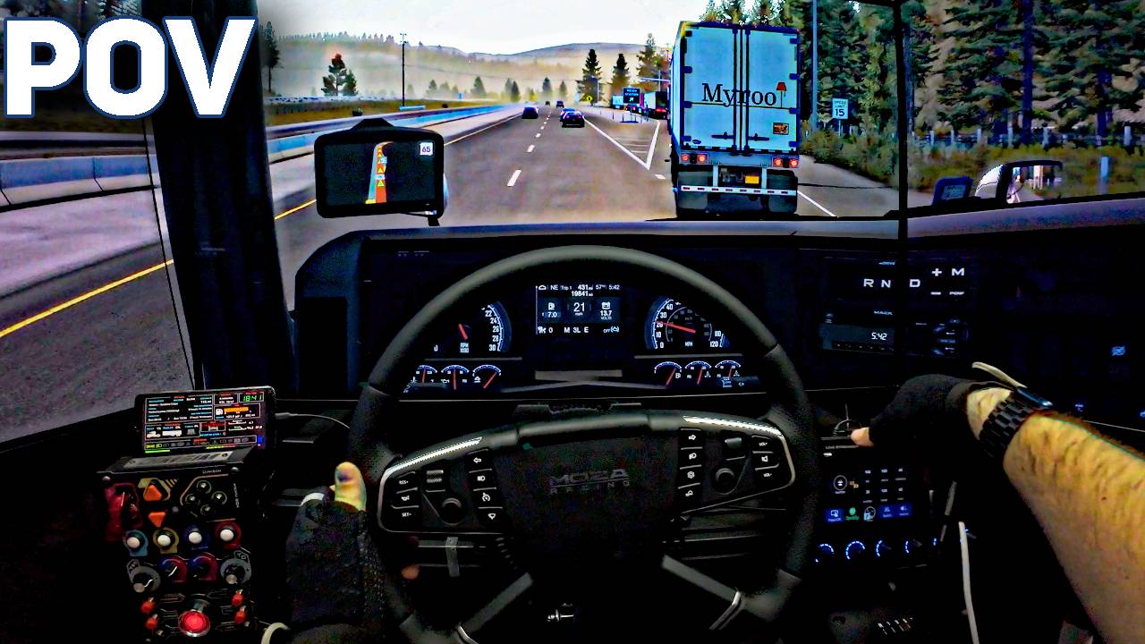 Везем груз в American Truck Simulator