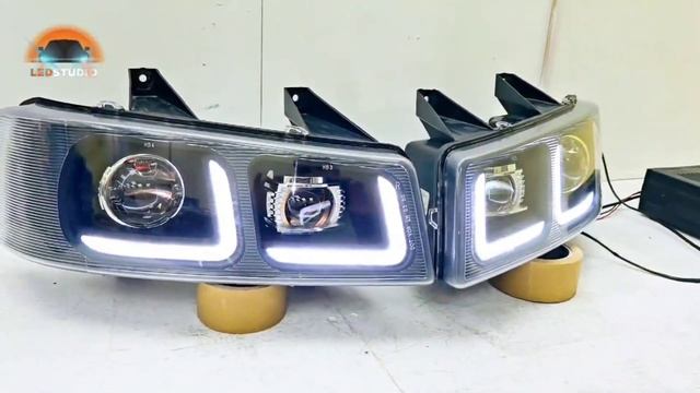 Chevrolet Express комплект светодиодных тюнинг фар