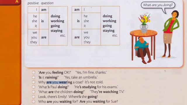 4. Present Continuous - questions