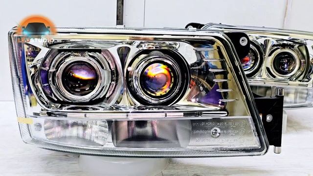 MAN тюнинг фары светодиодные