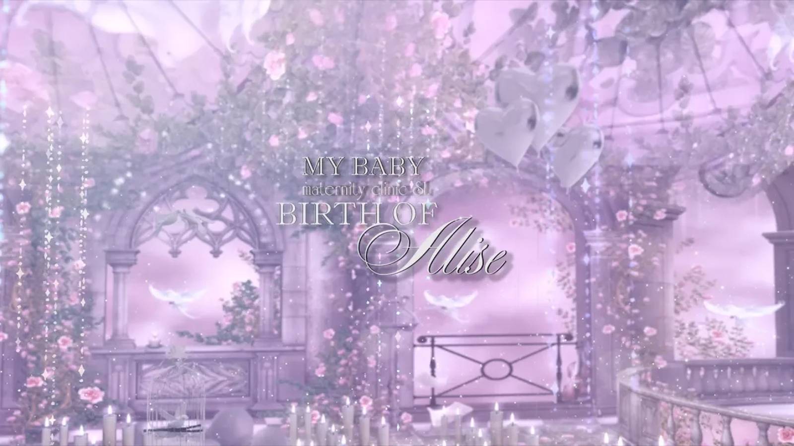Birth of Alise /alisballian/. Second Life 09/07/2018