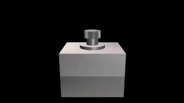 Винт головка с накаткой