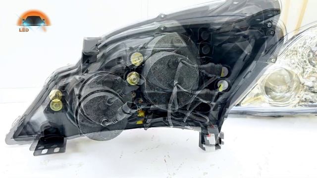 Lexus GX470 тюнинг фары Bi led с призмой  от Ledstudio