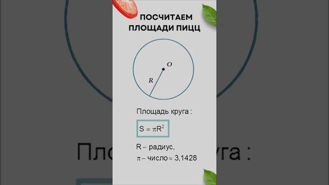 Что выгоднее: две пиццы по 350 или одна за 700? Выбираем с умом!  #математика