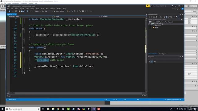 7 -Challenge Adding Velocity