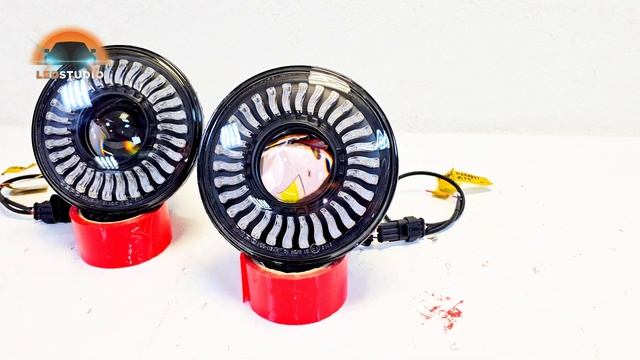 Фары 7D светодиодные универсальные Freightliner тягач