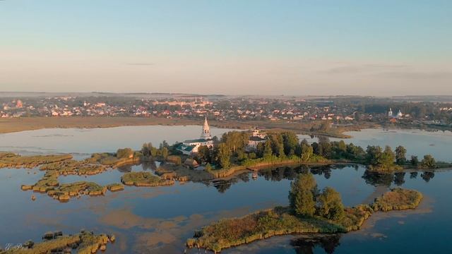Озеро Тосканка — Ворсма — Релакс ранним утром (Toscanka lake) Mavic Air (4K)