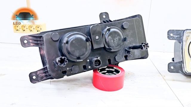 Камаз светодиодный тюнинг комплект фар