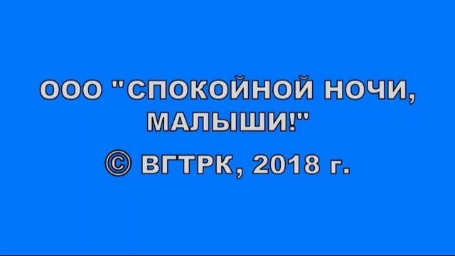 OOO "Спокойной ночи, малыши!" © ВГТРК, 2018 г. (Sans Text)