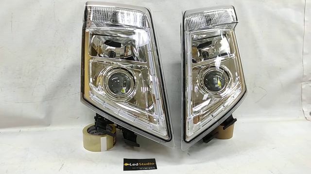 BiLed тюнинг фары Volvo FH от Ledstudio ️