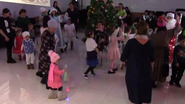 Детский утренник в МКЦД д. Тоскаево 1 января 2019 года