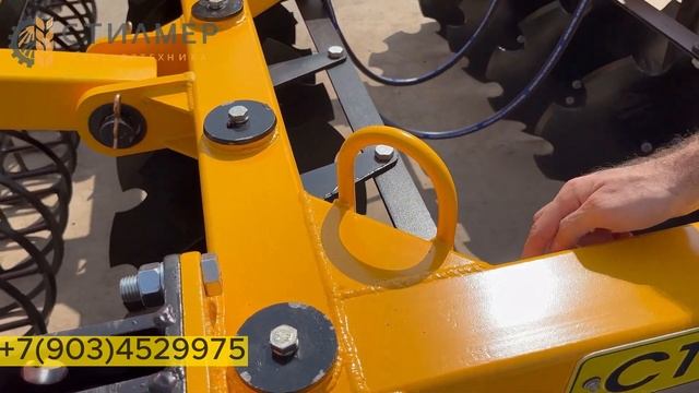 Рама и металлоконструкция дисковой бороны Стилмер