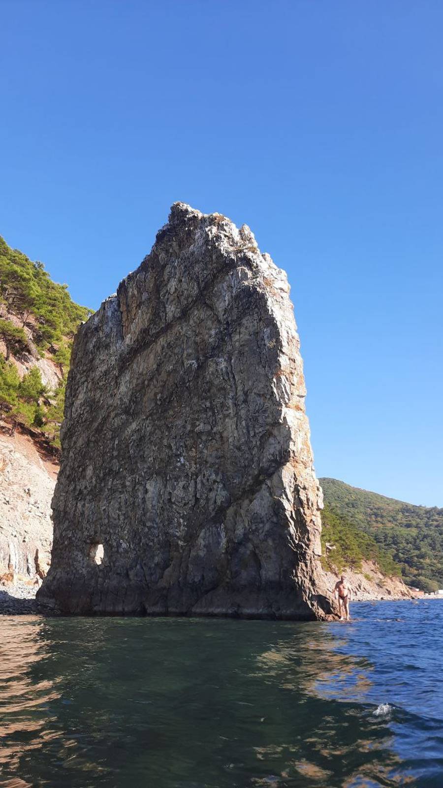 Как рожают медузы?  Джанхот, к скале Парус, на надувном каяке ITIWIT