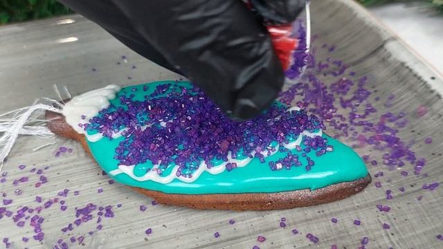 Новогодние ПРЯНИКИ.  Художественная РОСПИСЬ