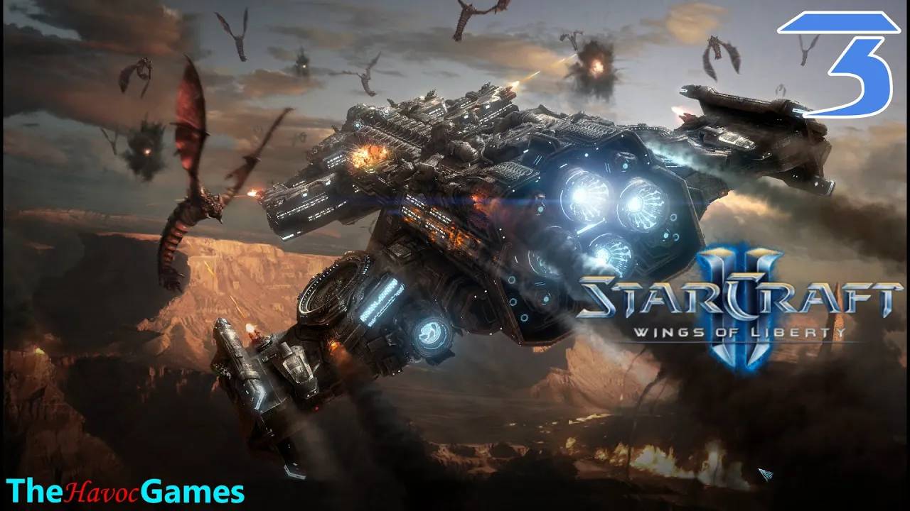 Best Games: Прохождение StarCraft 2: Wings of Liberty - Задание 3 (Время «Ч») [Ветеран]