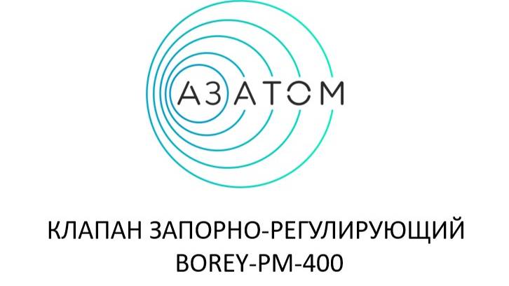 Клапан BOREY-400 PM: обзор пневматического клапана для пара Pn 160. АЗ АТОМ.