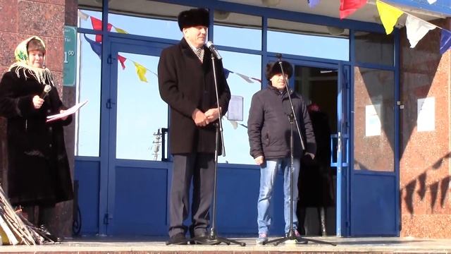 Коллектив «Шуçăм» (д. Тоскаево) на проводах Зимы в селе Яльчики 7 марта 2018 года