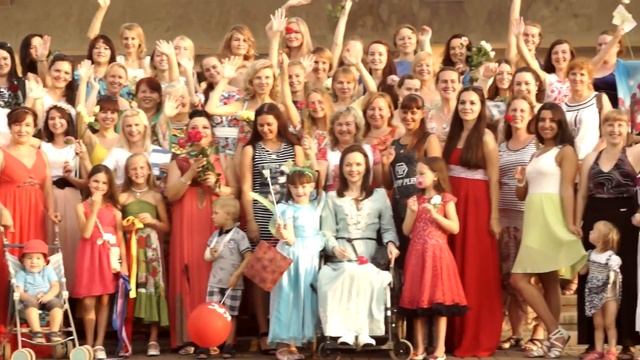 Флешмоб Женственности Ижевск (Радужный флешмоб)