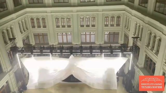 Kabuki система сброса занавеса музыкальное шоу в Vetoshny Hall г  Москва