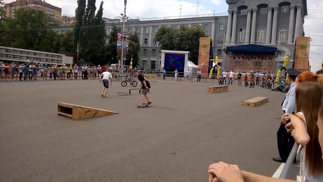 Курск Красная площадь День молодежи 27.06.15