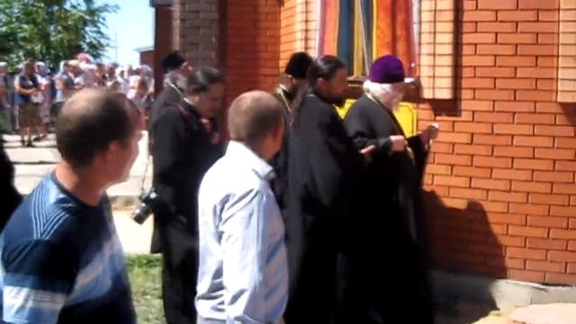 Приезд митрополита ЧР Варнавы в Тоскаево 16 июня 2013 года