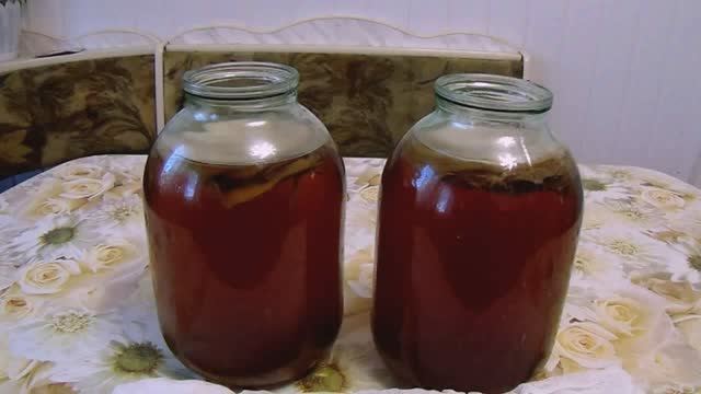 Приготовление Очень Вкусного и Целебного Кваса из Чайного Гриба.