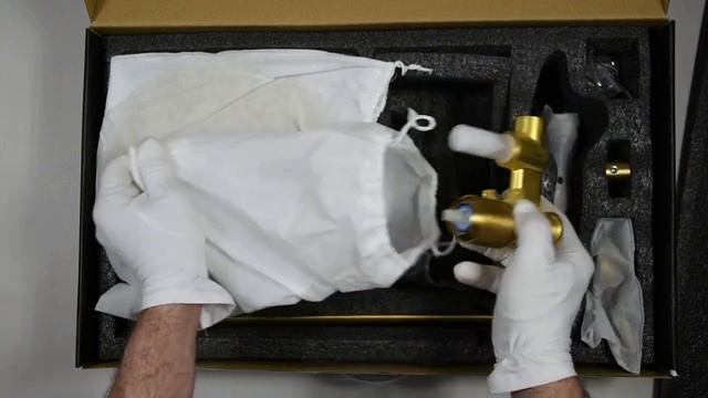 Душевая система скрытого монтажа Raiber Premium, Graceful RPG 005, матовое золото