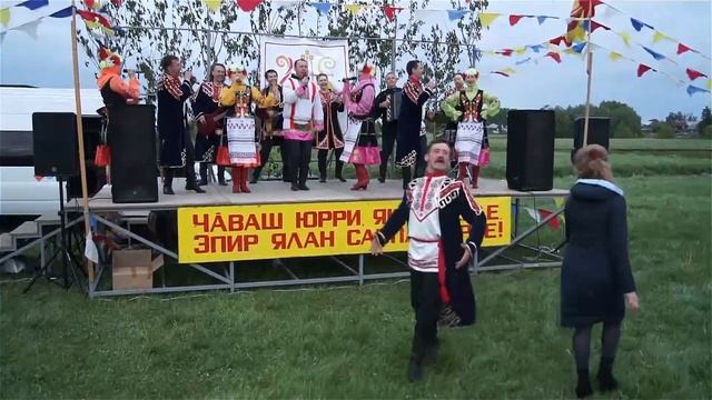 «Çавал» на празднике музыки и спорта на лугу д. Тоскаево 4 июня 2017 года