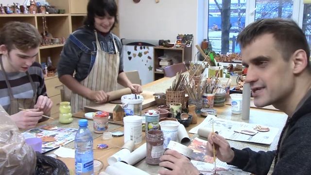 Терапия Томатис, совмещенная с занятиями в керамичесокй мастерской. Часть 2.