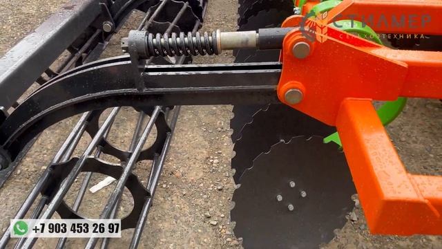 Тандемный каток дискового лущильника СТИЛМЕР