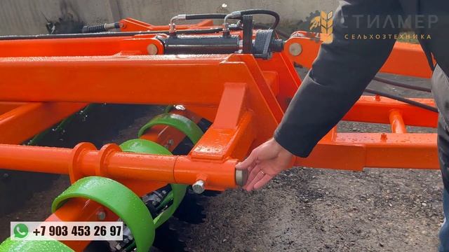 Метизы дискового лущильника СТИЛМЕР