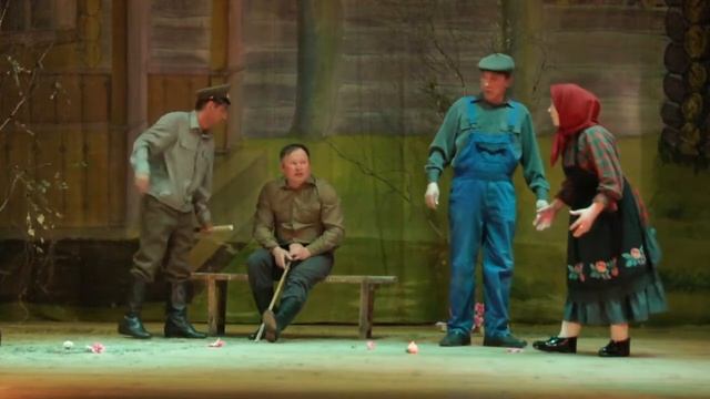 Шимкусы с пьесой «Куккук çаплах авăтать» в РДК 27.03.2015 года