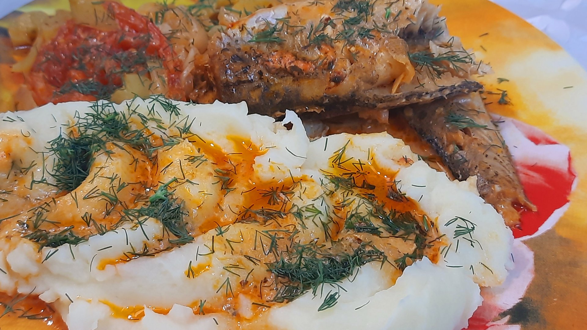 МИНТАЙ с ОВОЩАМИ на СКОВОРОДЕ