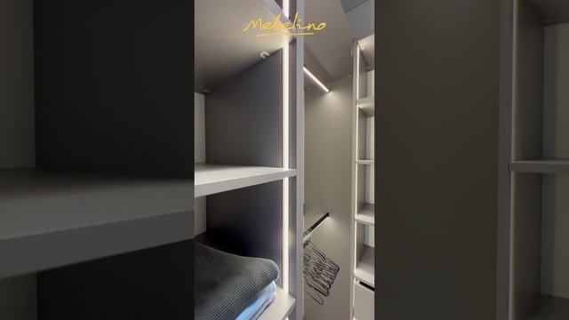 Гардеробная с подсветкой на Сокольнической