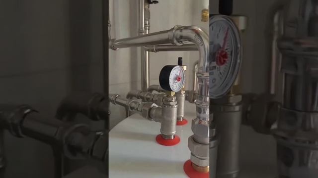 Обвязка бойлера косвенного нагрева #RoyalThermo Aquatec Inox-T  #бойлер #котельная #водоснабжение