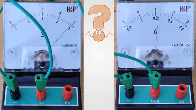 4. Влияние толщины проволоки на показания вольтметра и амперметра