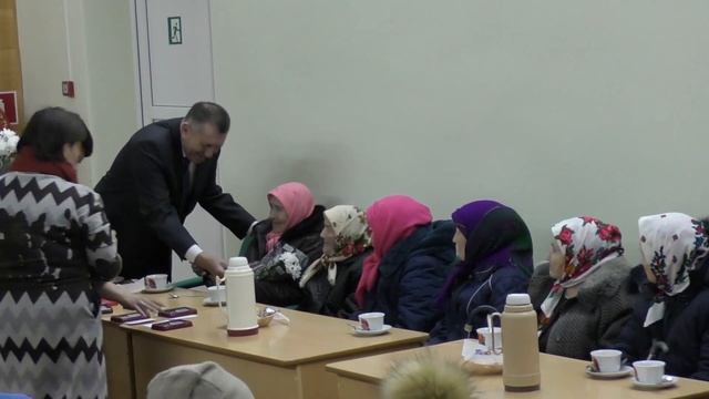 Награждение ветеранов тыла в ДК села Байдеряково 11 февраля 2020 года