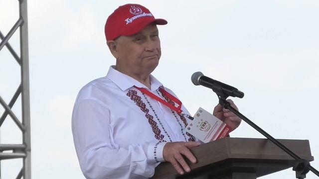 Выступление Иван Ивановича Казанкова на празднике» Уяв-2023» в Сиктерме-Хузангаево 8 июля 2023 года