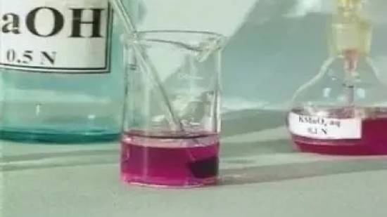 Химия. Отношение предельных углеводородов к растворам щелочей, кислот и перманганата калия