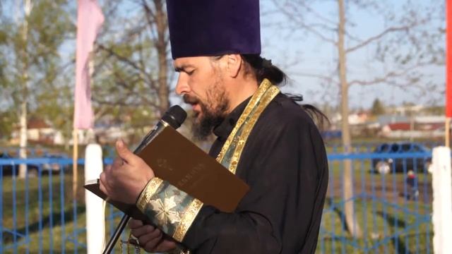 Митинг в честь 70-летия Победы в д. Тоскаево 8 мая 2015 года