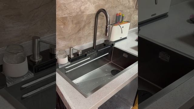 Мойка кухонная Esbano Cascade 5 многофункциональная