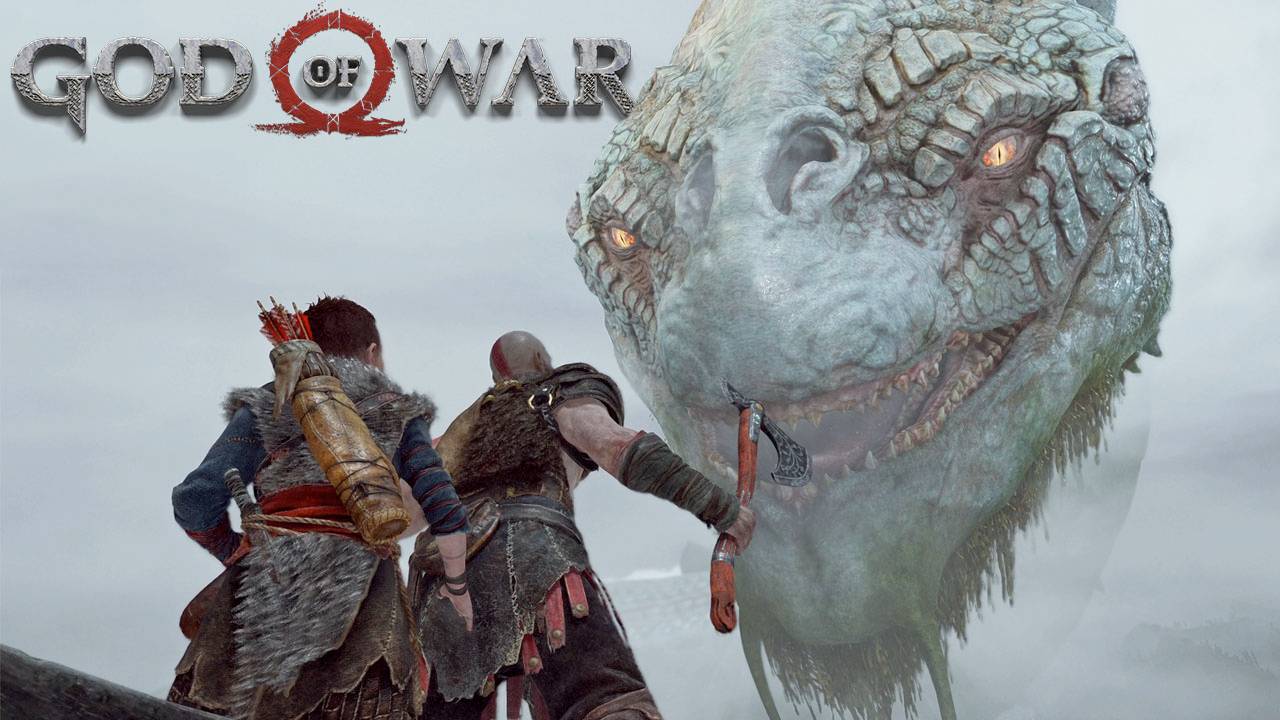 «Змей Мидгарда» ЙОРМУНГАНД! - God of War #3 НА #rtx4080
