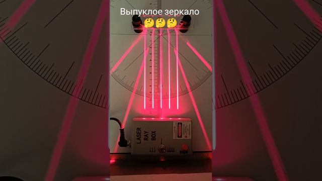 Выпуклое зеркало #shorts #physics #science #experiment